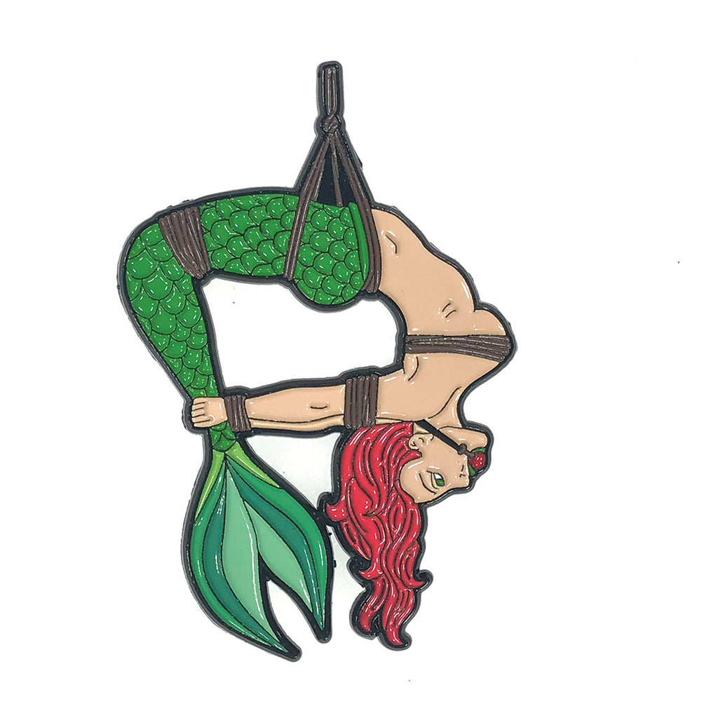 Geeky And Kinky Green Tail Mermaid Pin Belle Lacet Lingerie