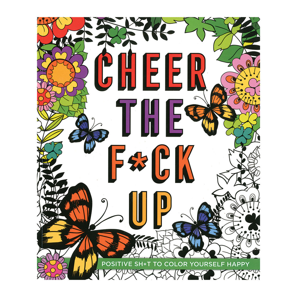 Cheer the F*ck Up Coloring Book | Belle Lacet Lingerie