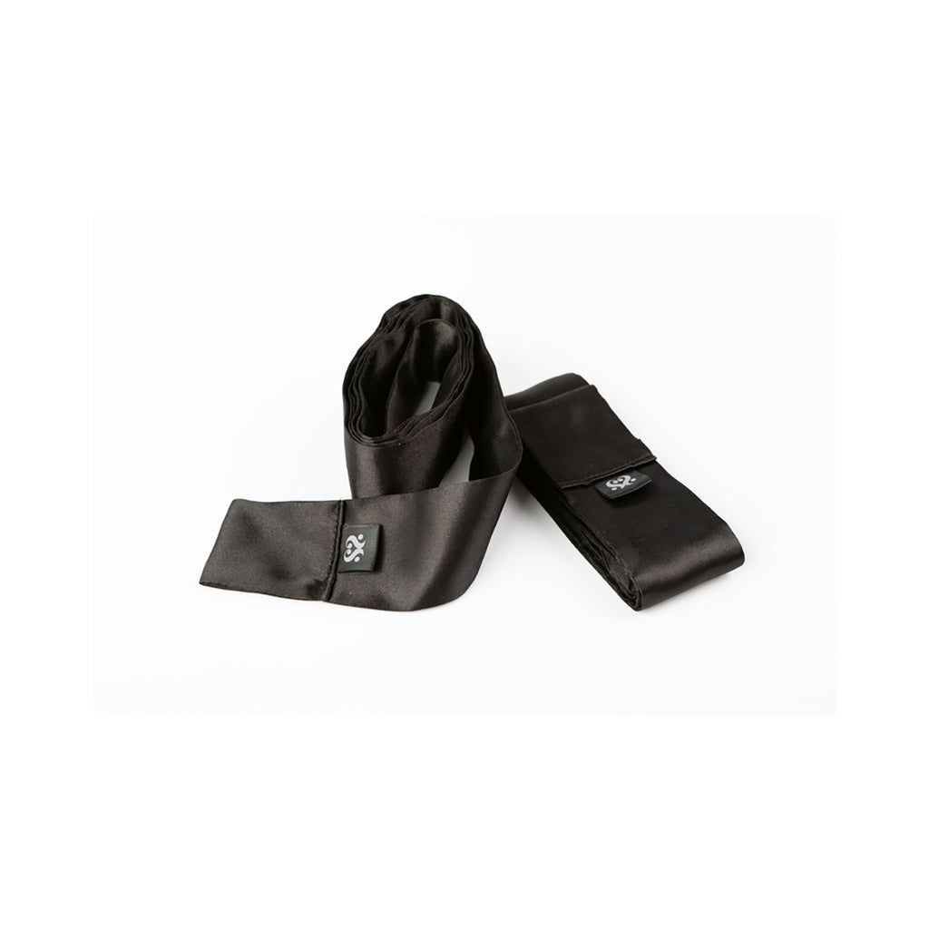 SEI MIO Nights in Tied Satin 2 x Silk Sash Restraints | Belle Lacet ...