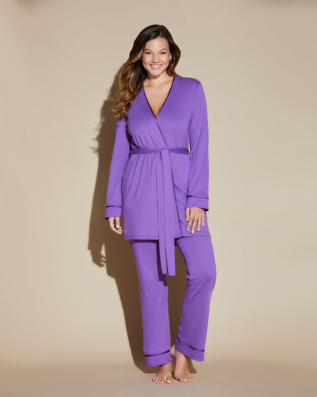 AMORE9862_Cosabella_Purple_BellaCurvy-RacerbackCami-pant-RobeSet-F.jpg ...